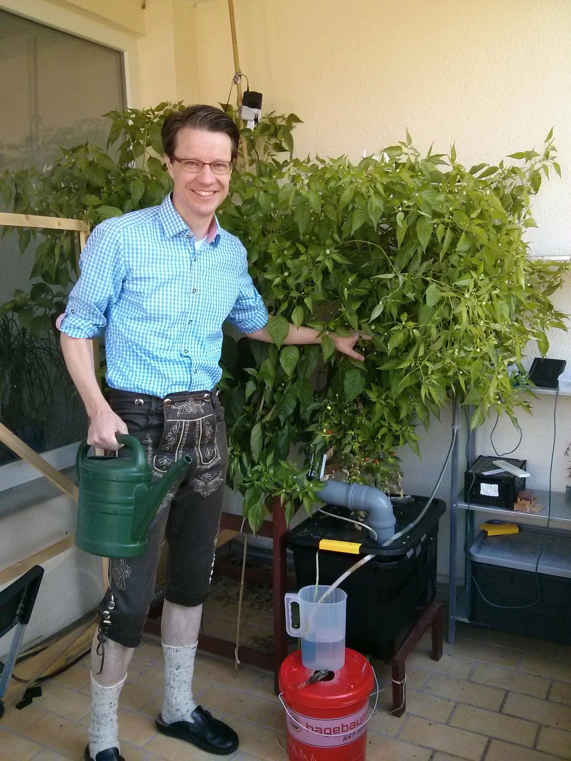 GitHub - aweijnitz/hydrobalcony: Hydroponic control and monitoring for a single pump NFT system.